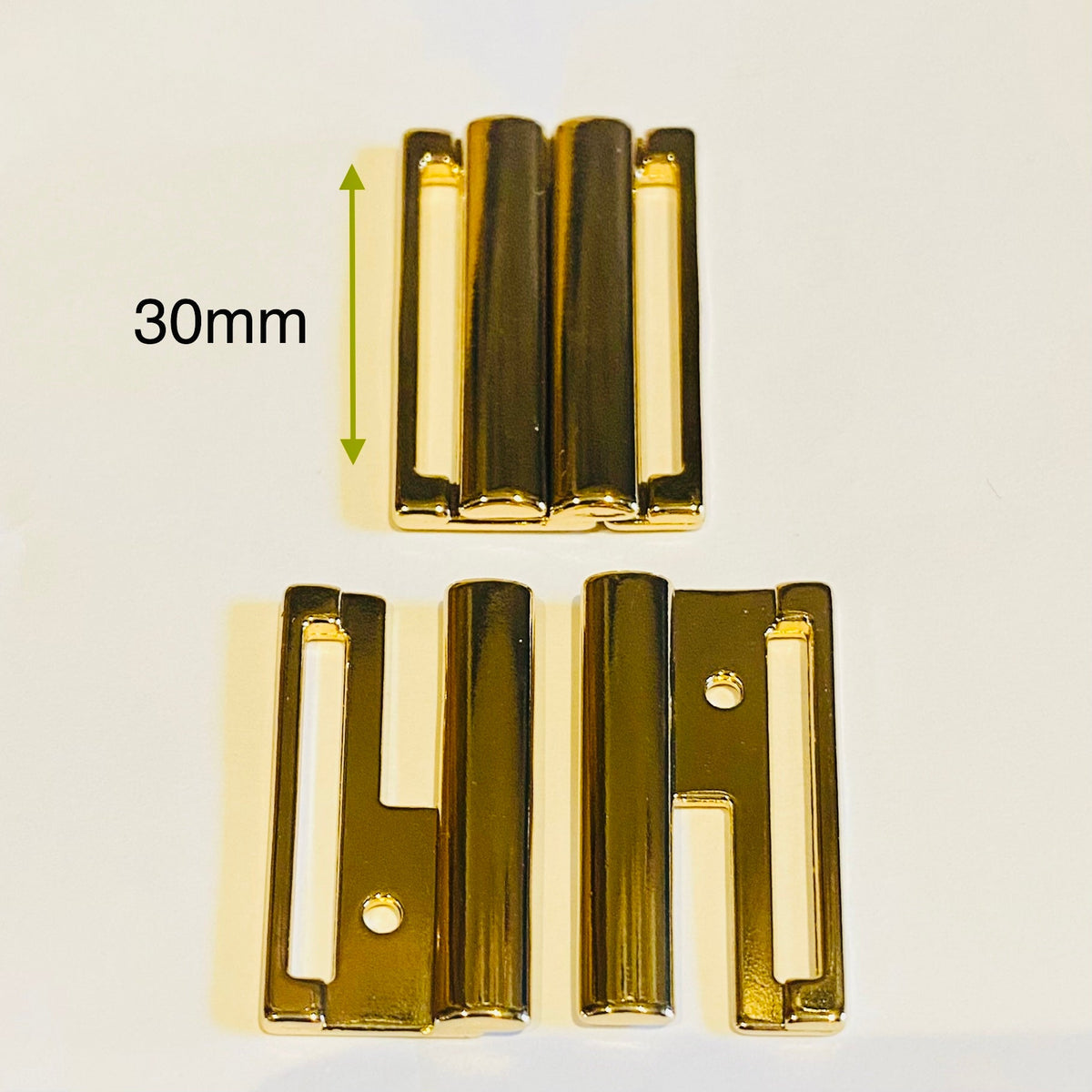 Rose Gold Swimwear / Lingerie / Bra Back Clasps - All Sizes (5 pcs ...